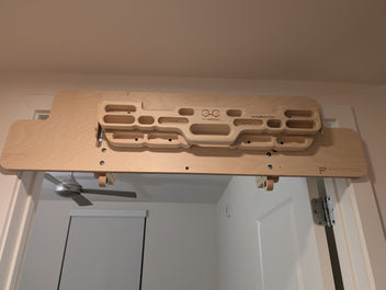 Hangboard Doorway Mount – Frictitious Climbing