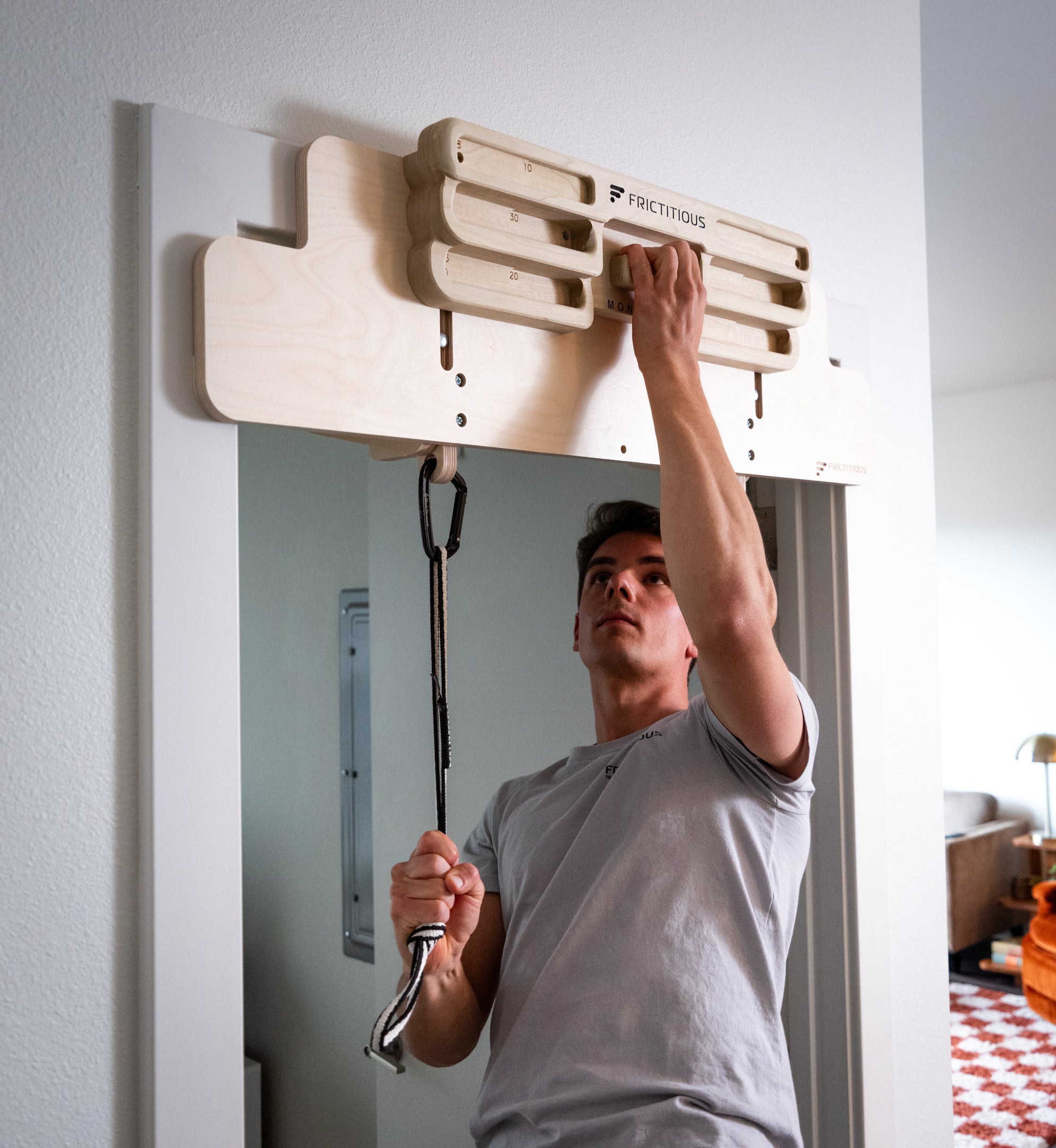 Hangboard Doorway Mount – Frictitious Climbing