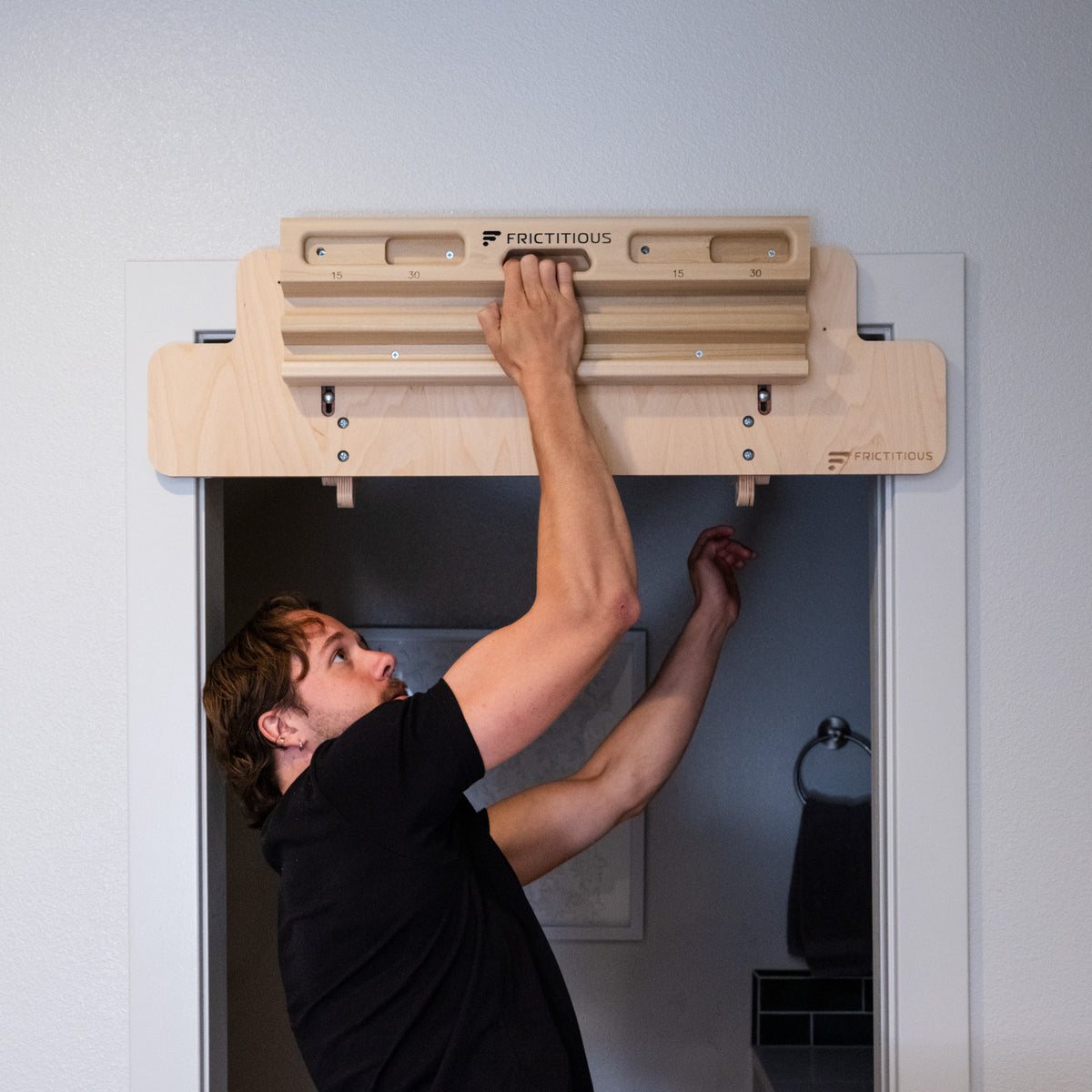 Hangboard Doorway Mount – Frictitious Climbing
